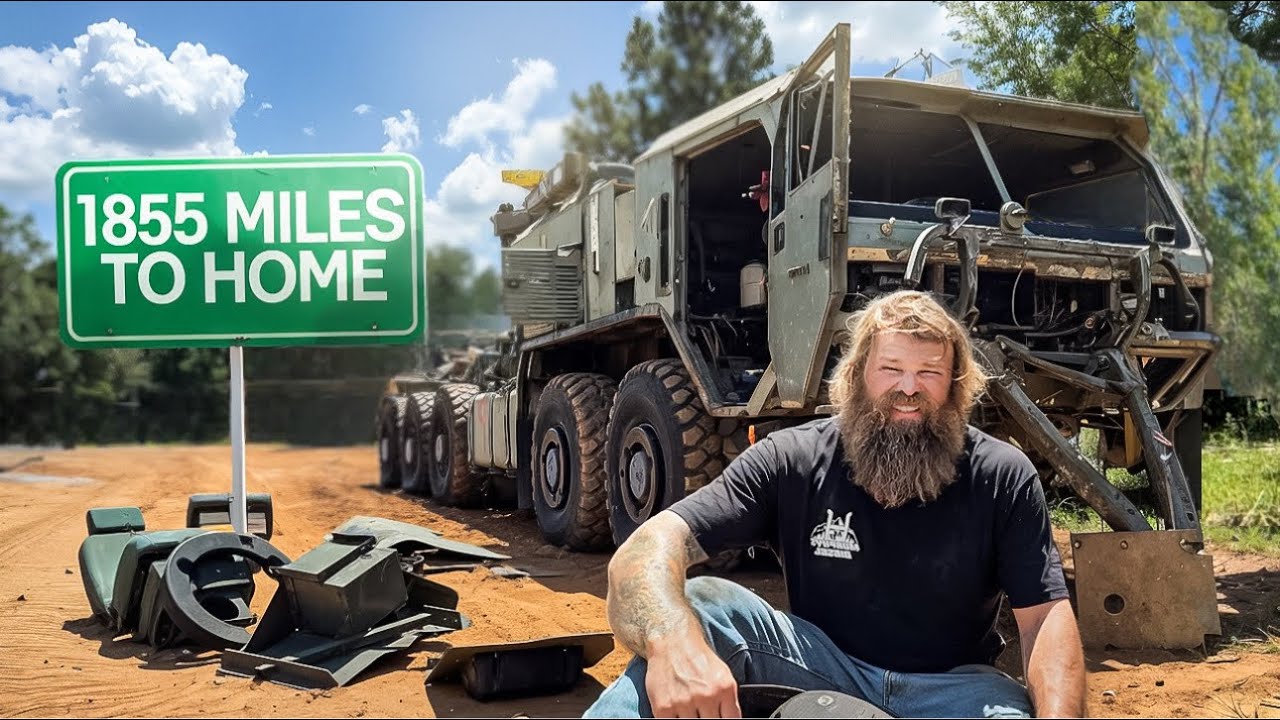Watch me drive a HEMTT 1,900 miles home!