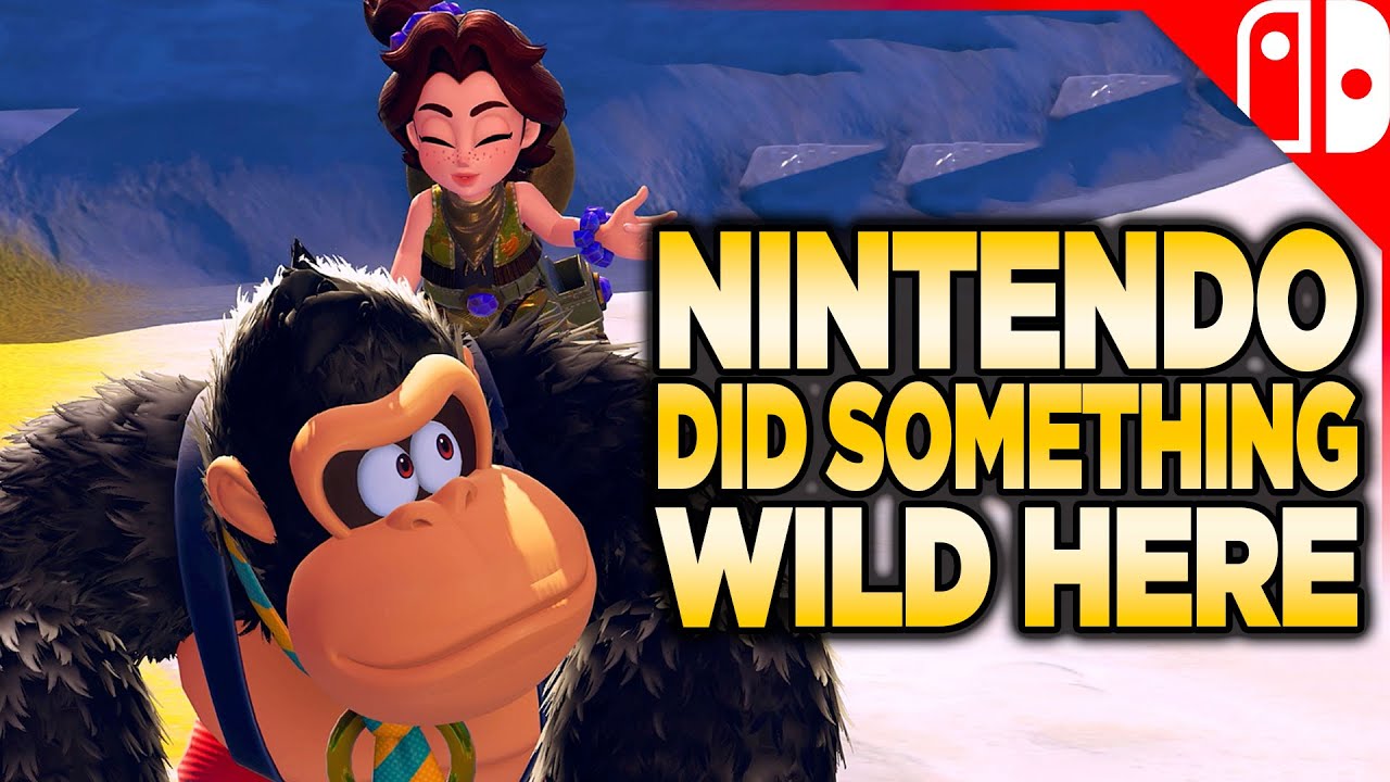 This game mixes Donkey Kong and Mario in an unusual way