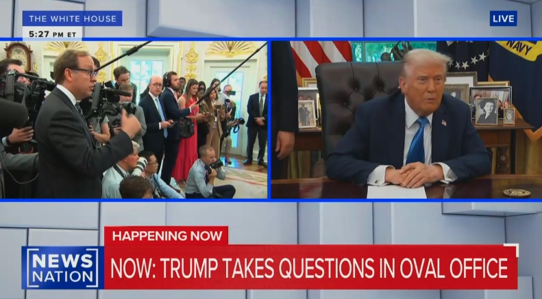 ‘You’re Guilty, Jon’: Trump Rails Against ABC Correspondent in the Oval ...