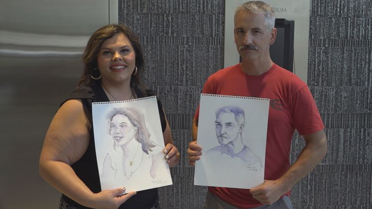 ArtPrize artist creates free portraits for strangers in 15 minutes