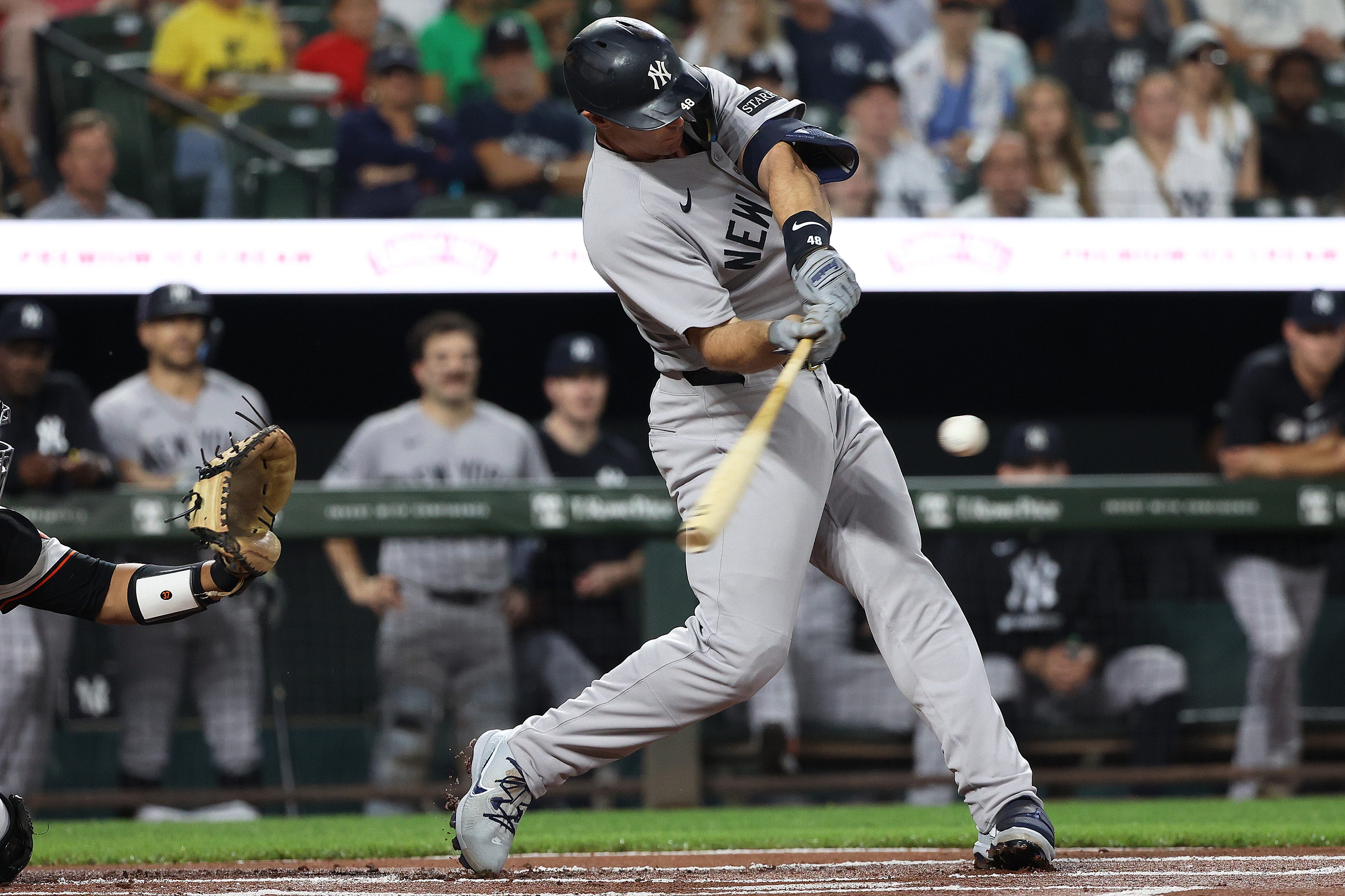 Yankees announce Friday night lineup vs. Orioles at Baltimore