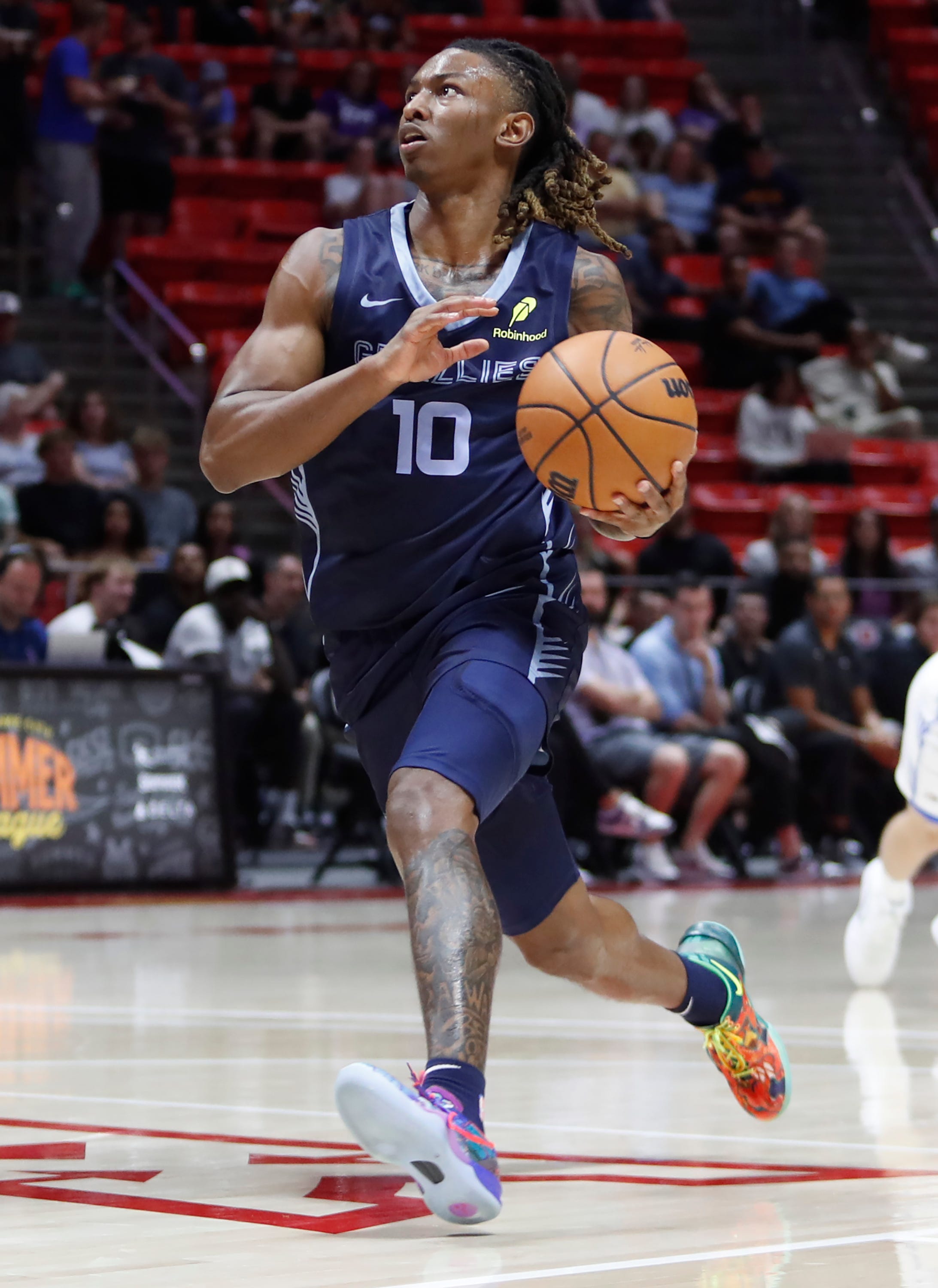 Grizzlies newcomers Javon Small, PJ Hall already taking action for ...