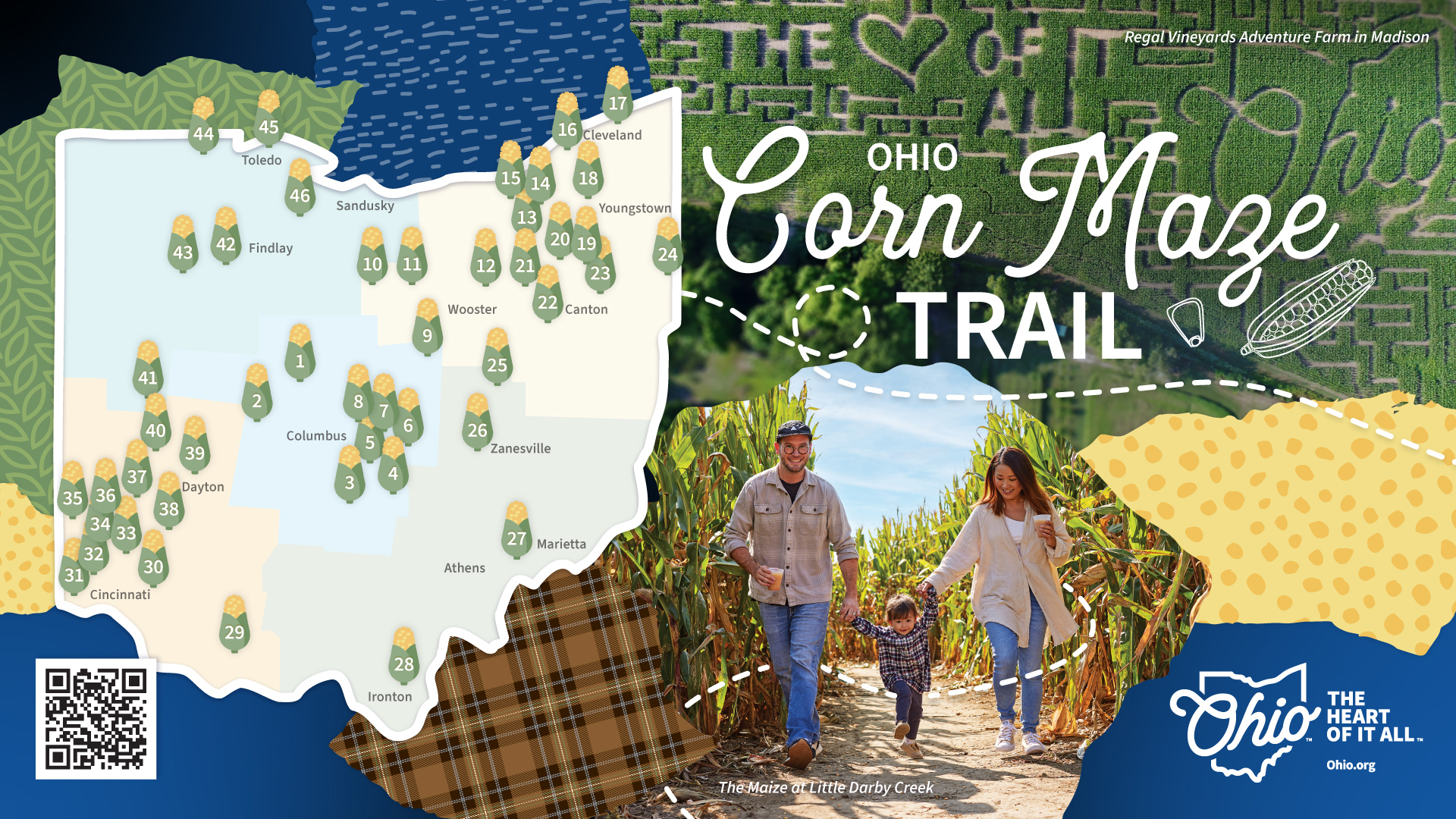 Northwest Ohio featured in state's first-ever Corn Maze Trail