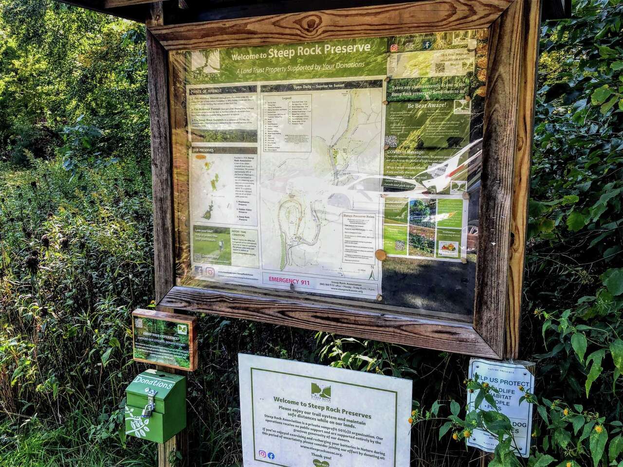 Brush fire 'flare-up' closes part of Washington's Steep Rock Preserve ...