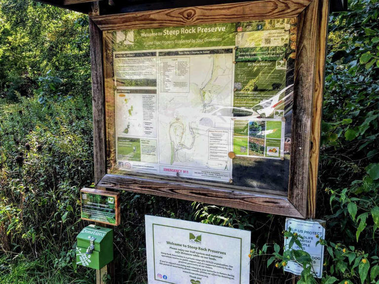 Trails reopened at Washington's Steep Rock Preserve, officials say