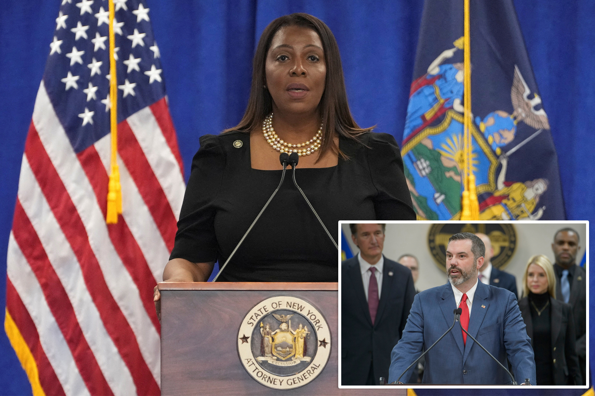 US attorney investigating NY AG Tish James resigns after Trump declares ...