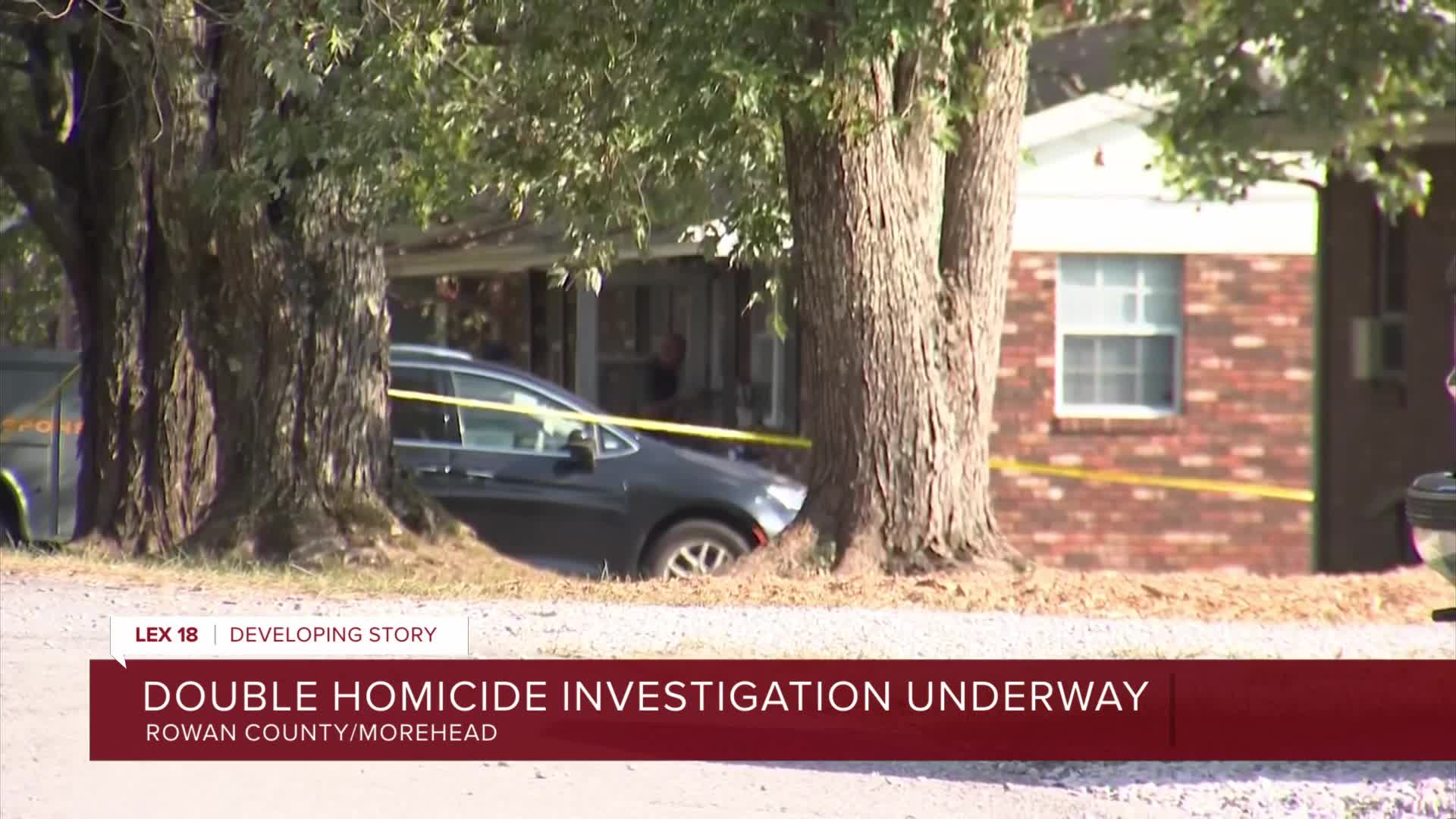 Double Homicide Investigation Underway