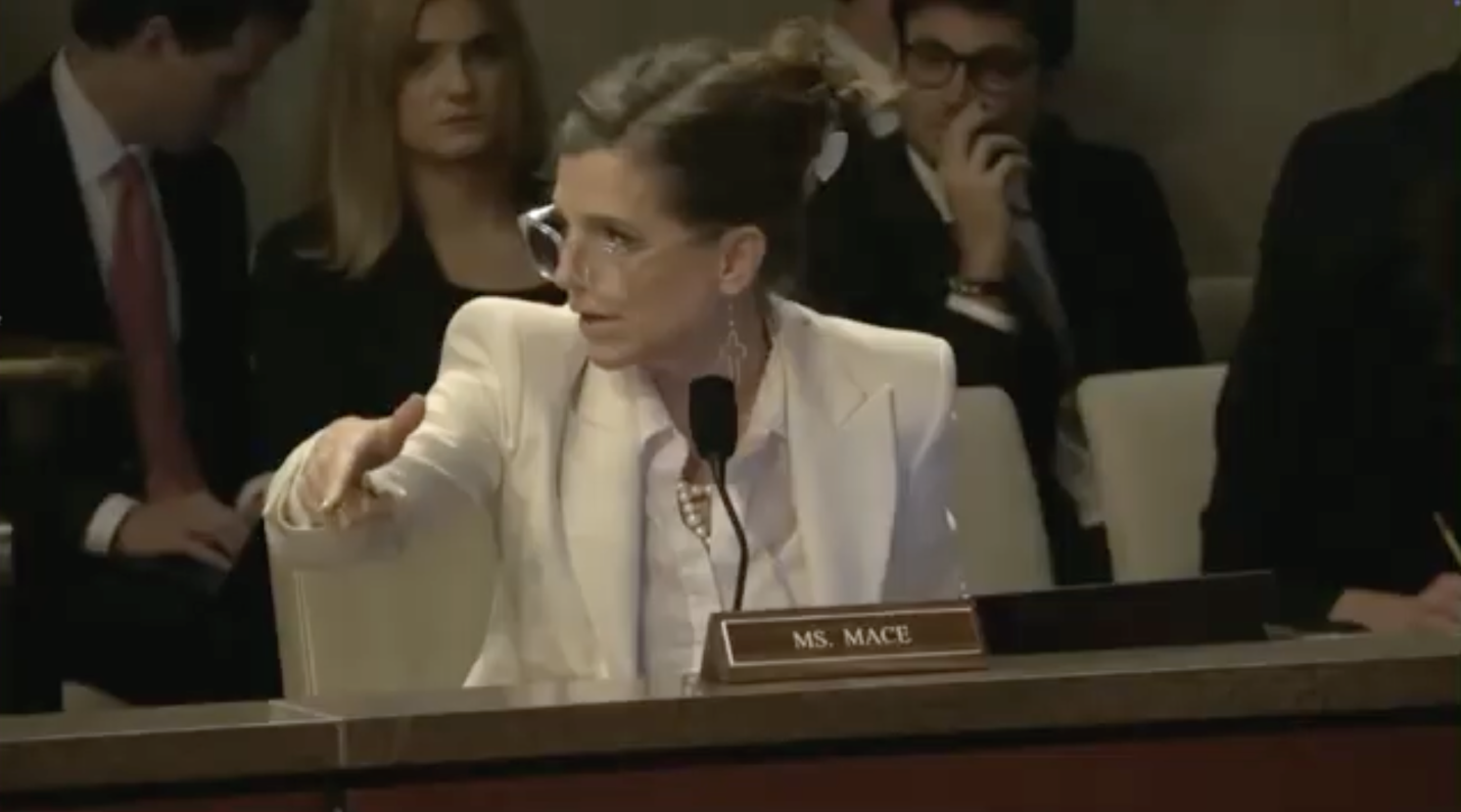 'Mr. Chairman, This Is Not A Concert!': Nancy Mace Throws Tantrum, Puts ...