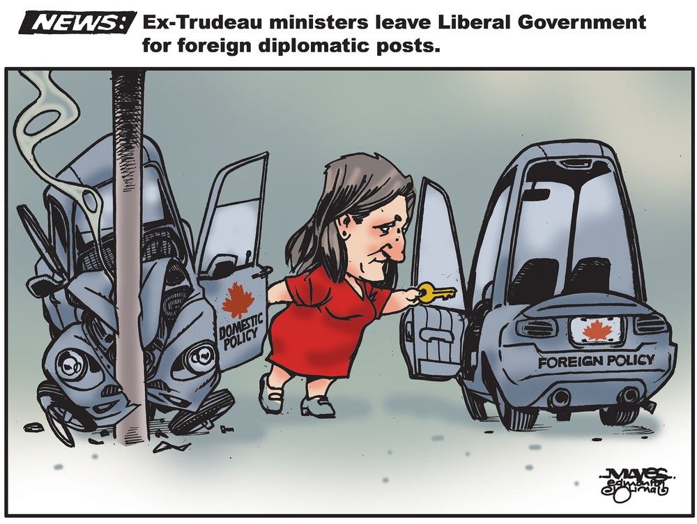 Edmonton Journal editorial cartoons for September 2025