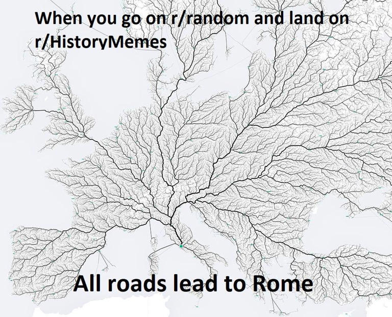 What Does 'All Roads Lead To Rome' Mean? The Viral 'White Rabbit ...