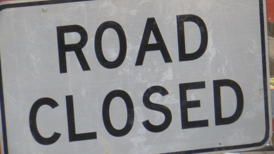 Section of Route FF to close for pipe repair