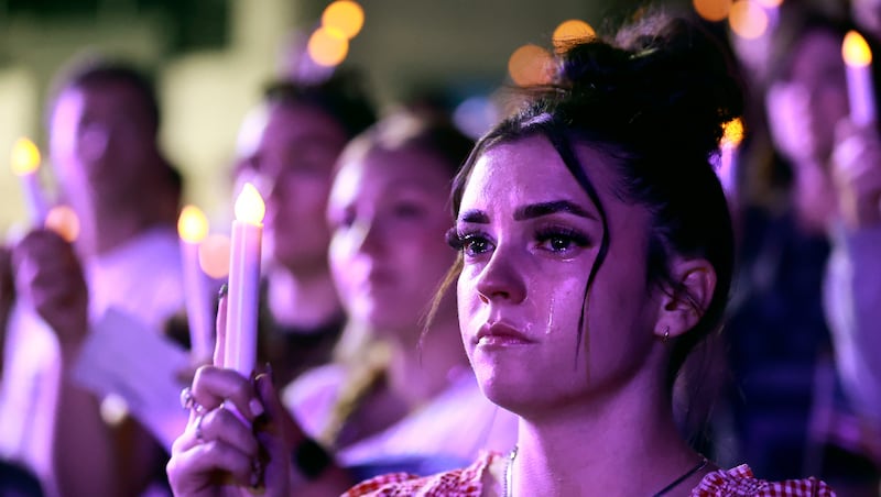 ‘Vigil for Unity’: Thousands gather at UVU to seek peace following ...