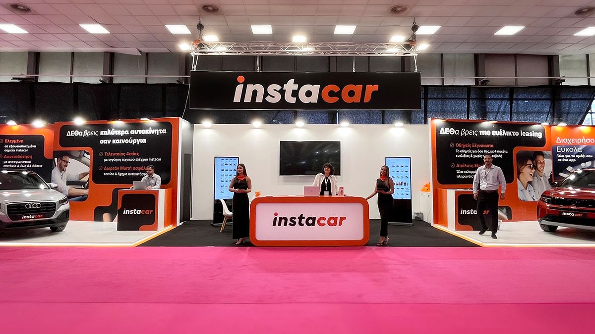 Δυναμική παρουσία του instacar στην Auto Thessaloniki 2025