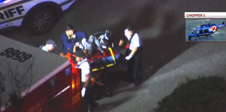 Large law enforcement presence spotted outside Orange County Dollar General