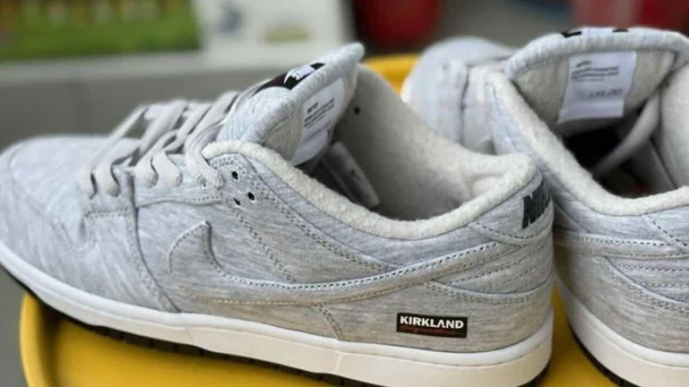Nike SB Dunk Low ‘Grey Fog’ Goes Kirkland Mode in Costco Collab ...