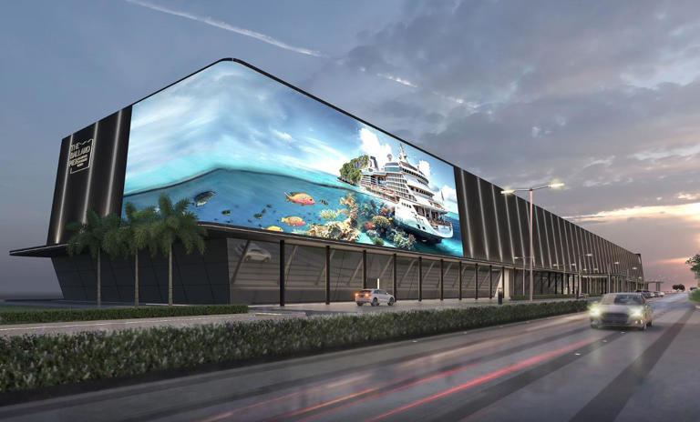 Wavy ceilings, blue benches: Mumbai to get India's largest cruise ...