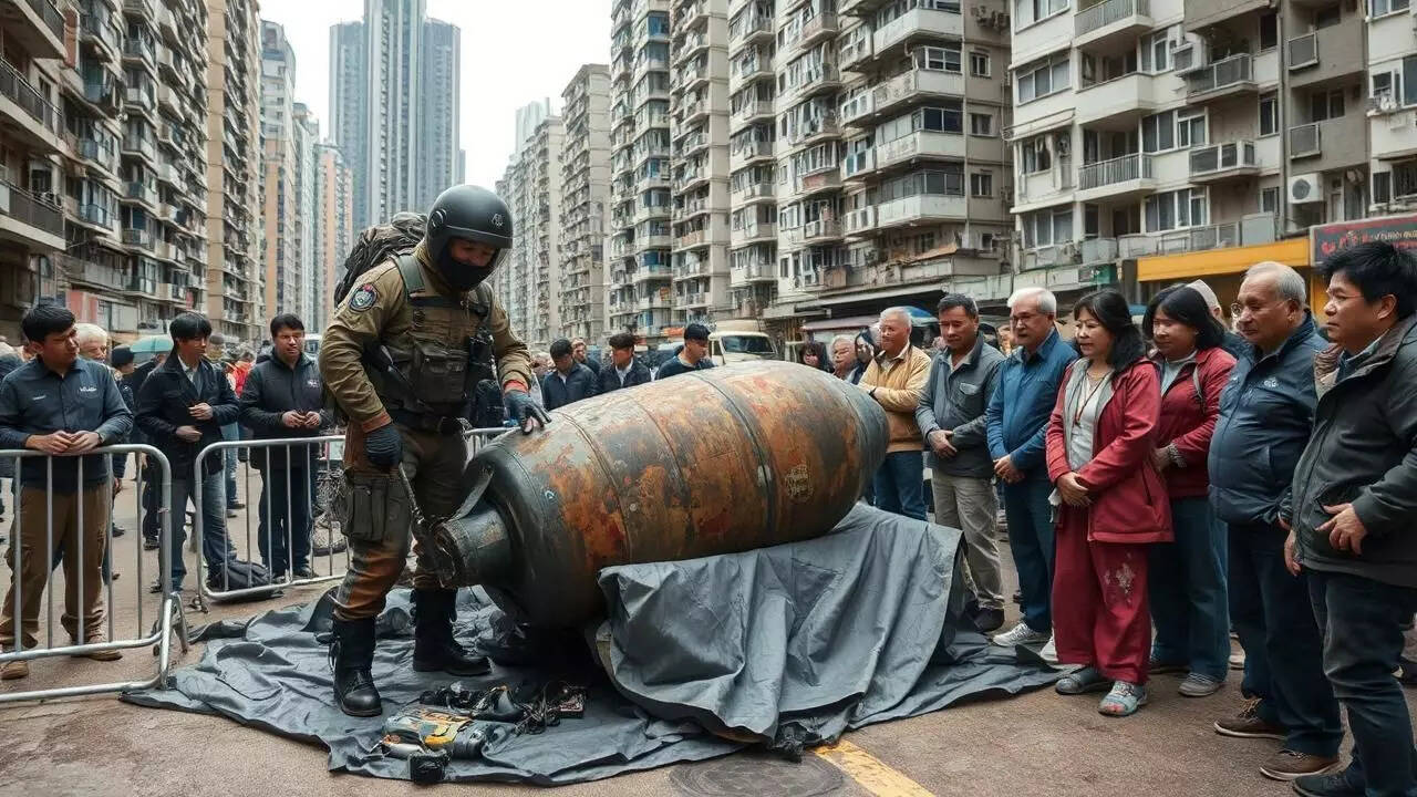 'Thousands evacuated': WWII-era US bomb found in Hong Kong; explosive ...