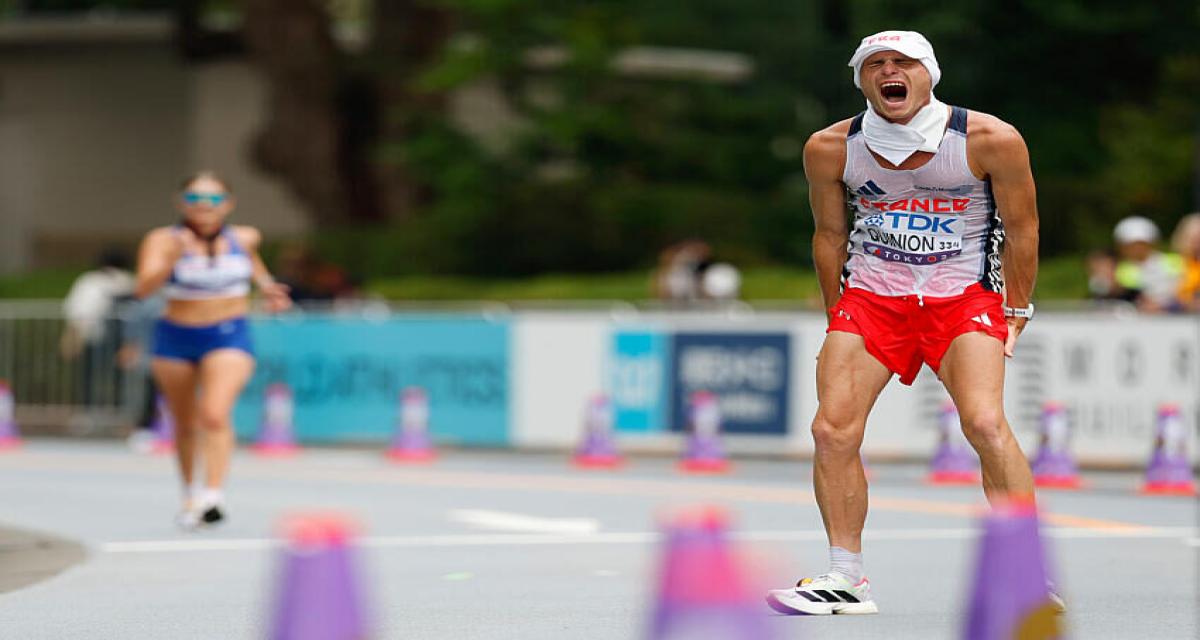 Mondiaux d'athlétisme : L'étrange joie d'Aurélien Quinion