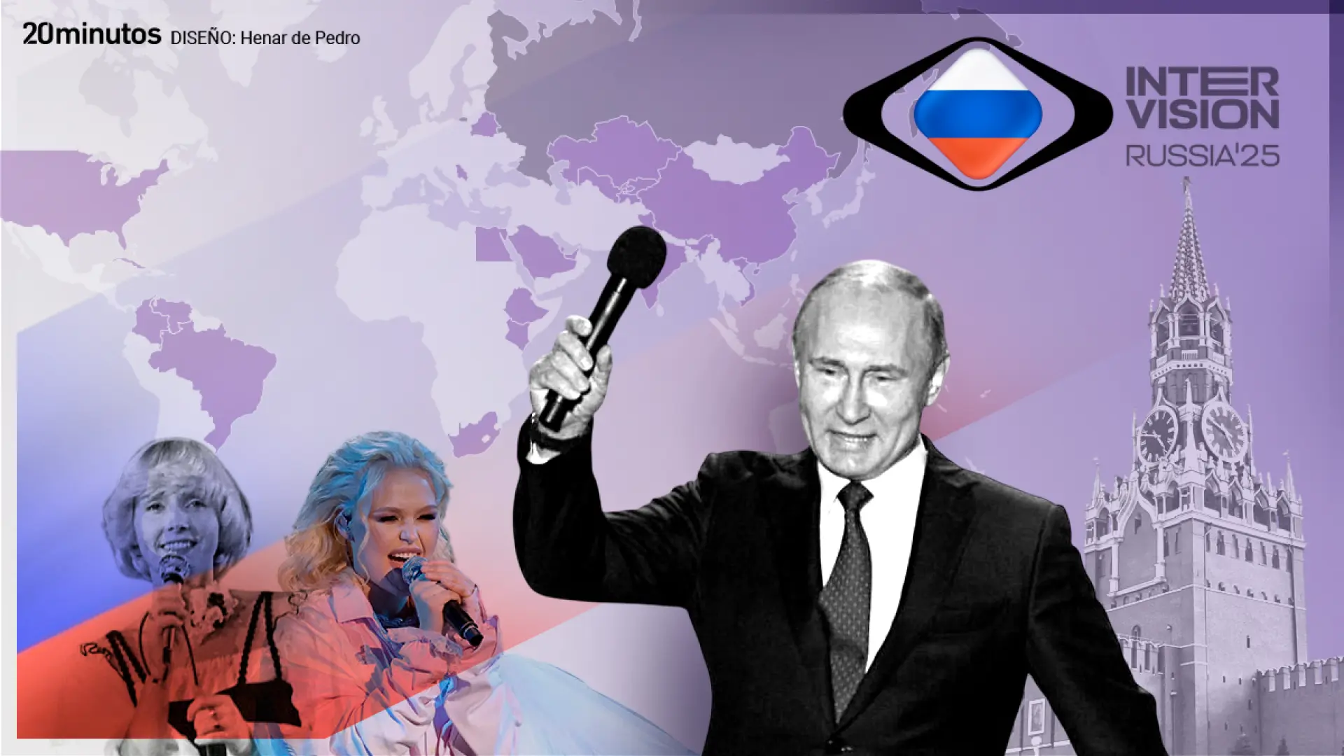 Intervisión arranca este fin de semana: estos son los 23 países que ...