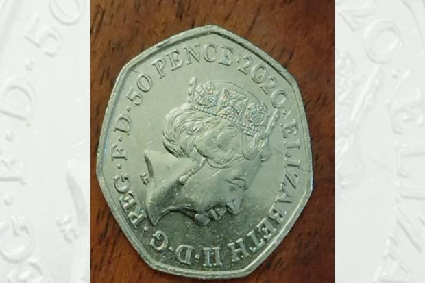 Rare Queen Elizabeth 50p coin on sale for over £15,000