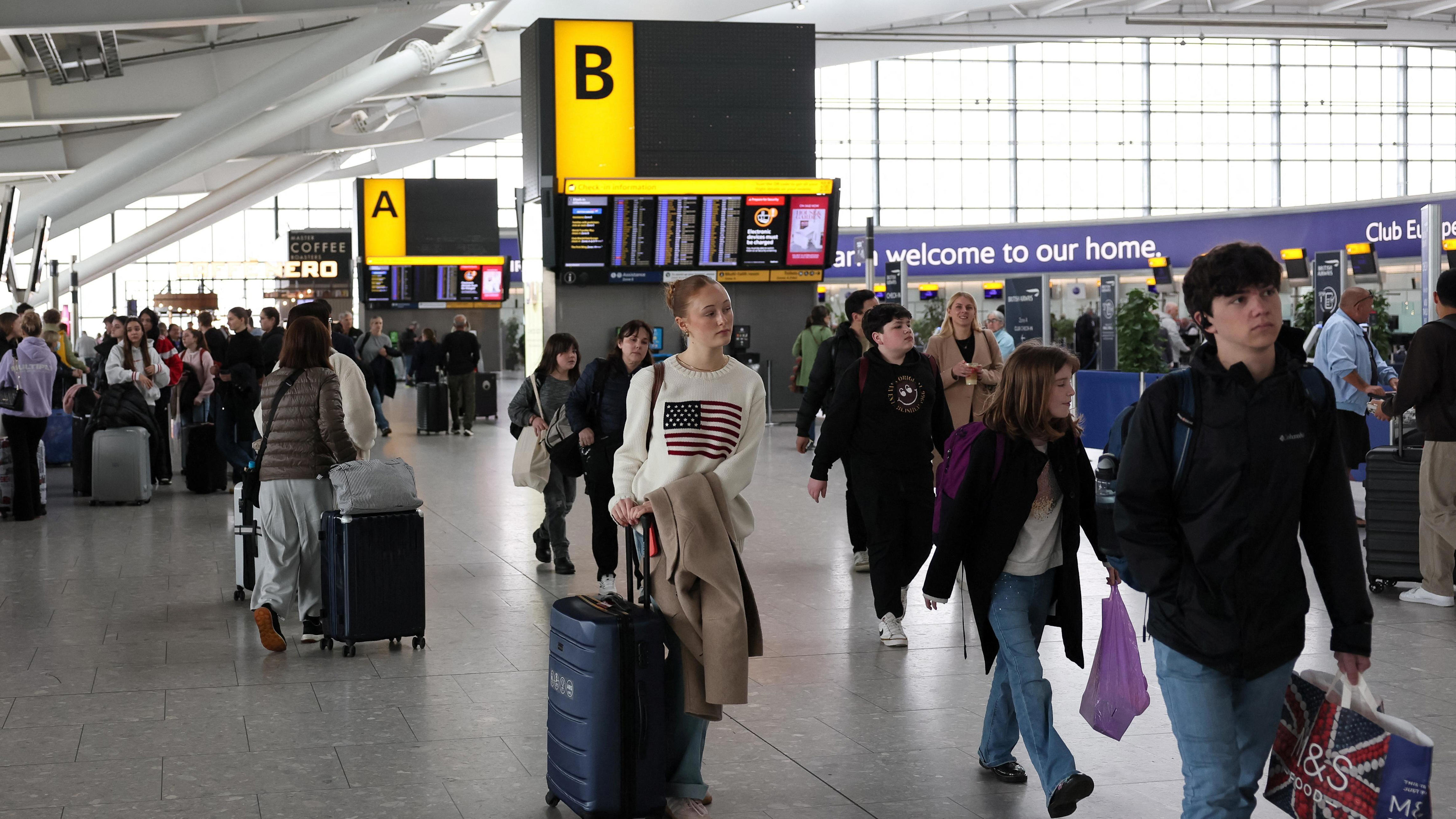 Heathrow among airports hit by cyber-attack on check-in system