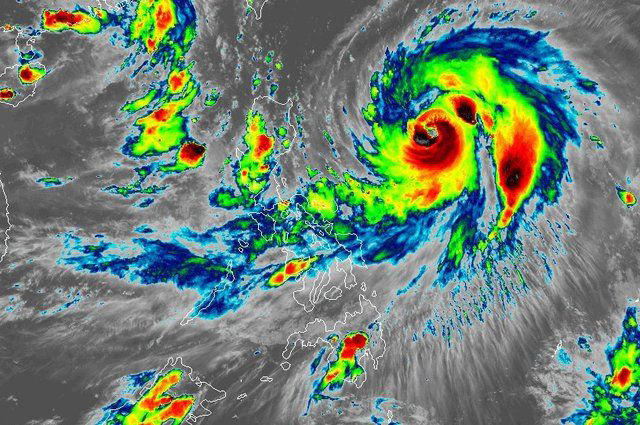 Typhoon Nando intensifies; wind signal no. 1 up in 14 areas