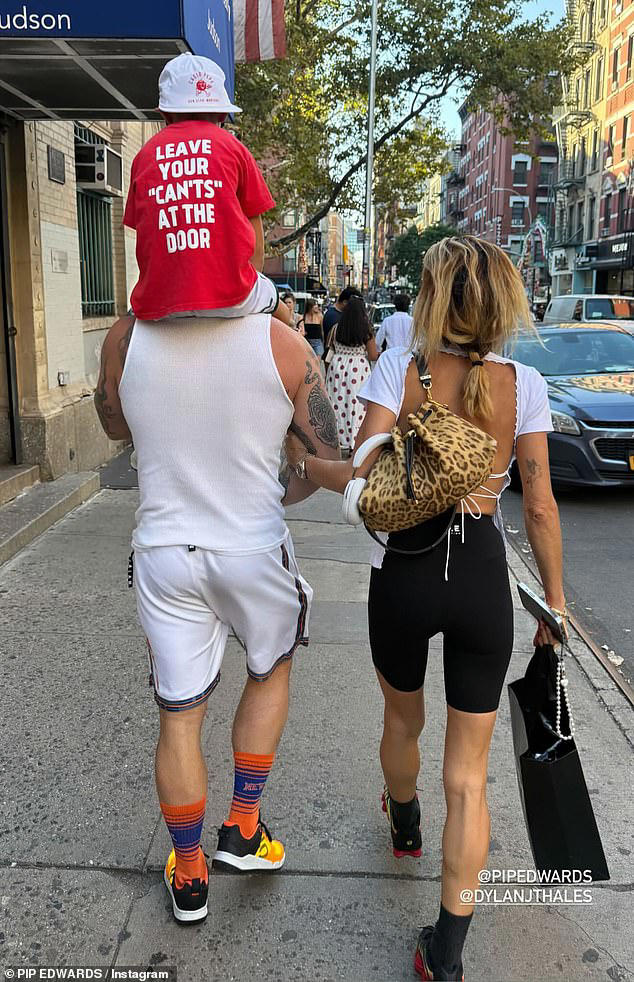 Pip Edwards spotted linking arms with hunky New York City bar tycoon