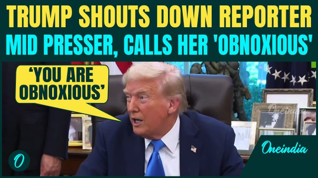 Full Video: Trump EXPLODES at Reporter, Calls Her ‘Really Obnoxious’ in ...
