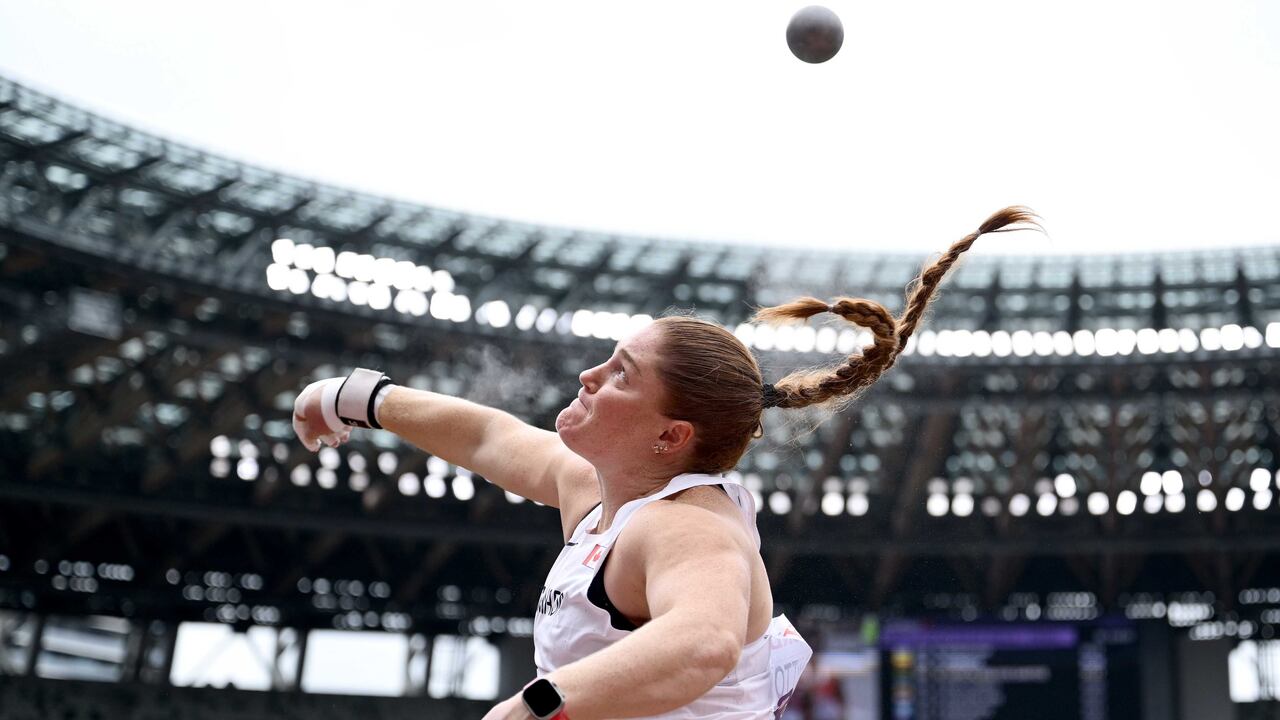 Canada's Mitton advances to shot put final at Worlds in Tokyo