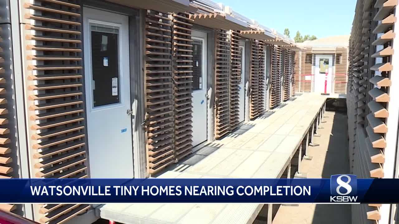 Watsonville tiny homes project nears completion to aid homeless community