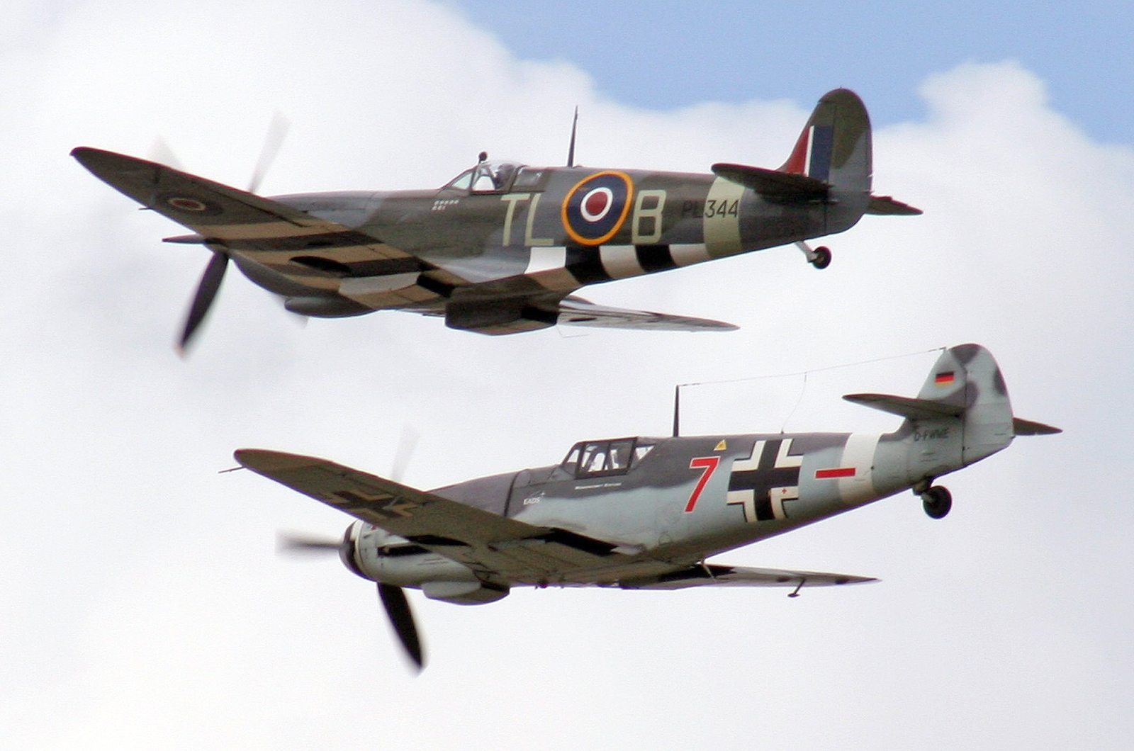 Spitfire contra Messerschmitt 109: 11 coisas que precisa saber a