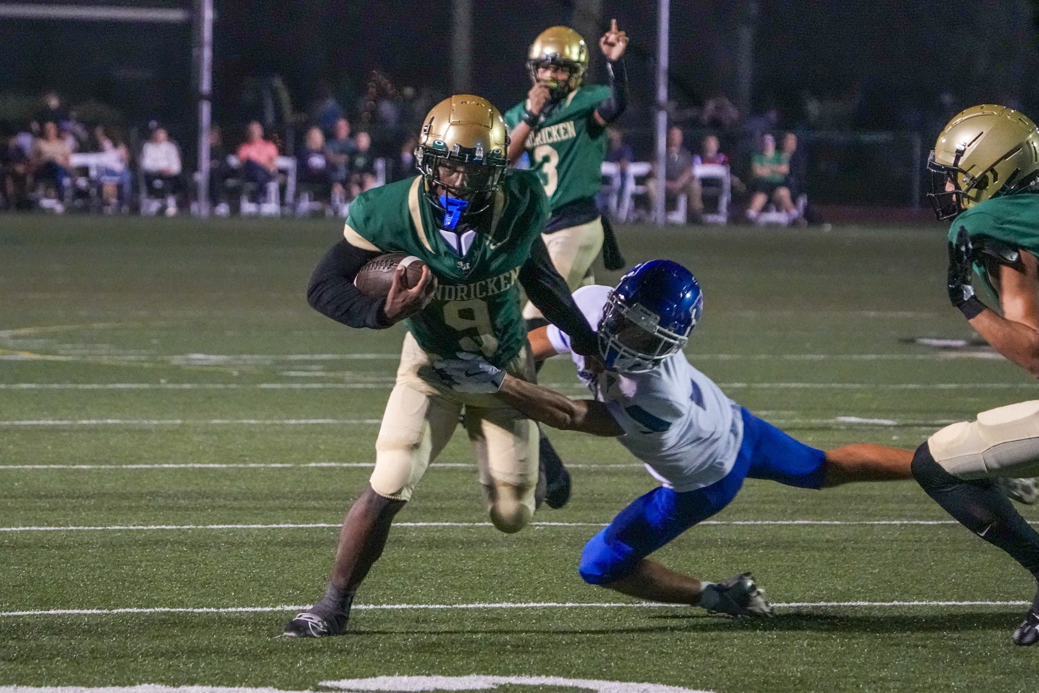 Even without All-State running back, Hendricken rolls past Cumberland ...