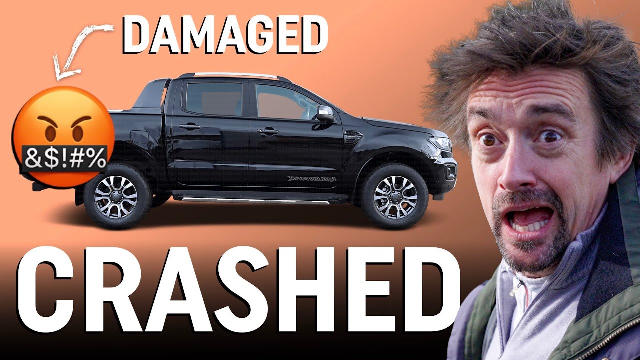 Richard Hammond’s Pick-Up Truck Involved in a Crash