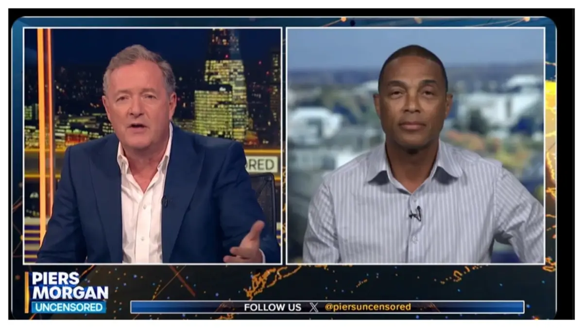 ‘Piers Is Doing What Yt Men Do’: Piers Morgan Visibly Rattled After His Ambush on Don Lemon ...