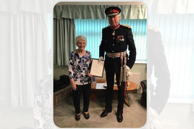 Legendary dance teacher receives Royal recognition for her services