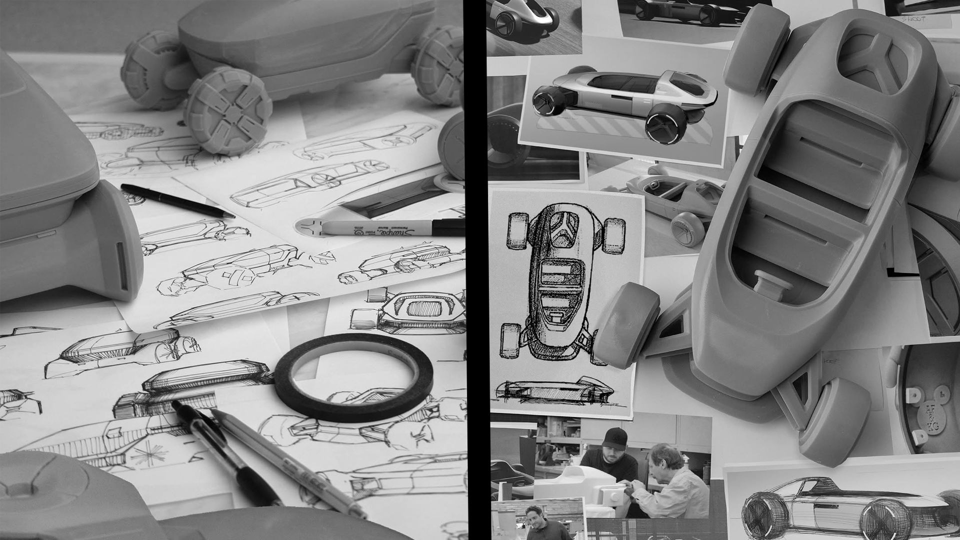 General Motors Design Reveals Original Sketches Of Disney Concept Cars