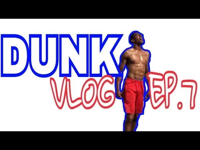 Dunk vlog ep. 7: Double between the legs on 9'3