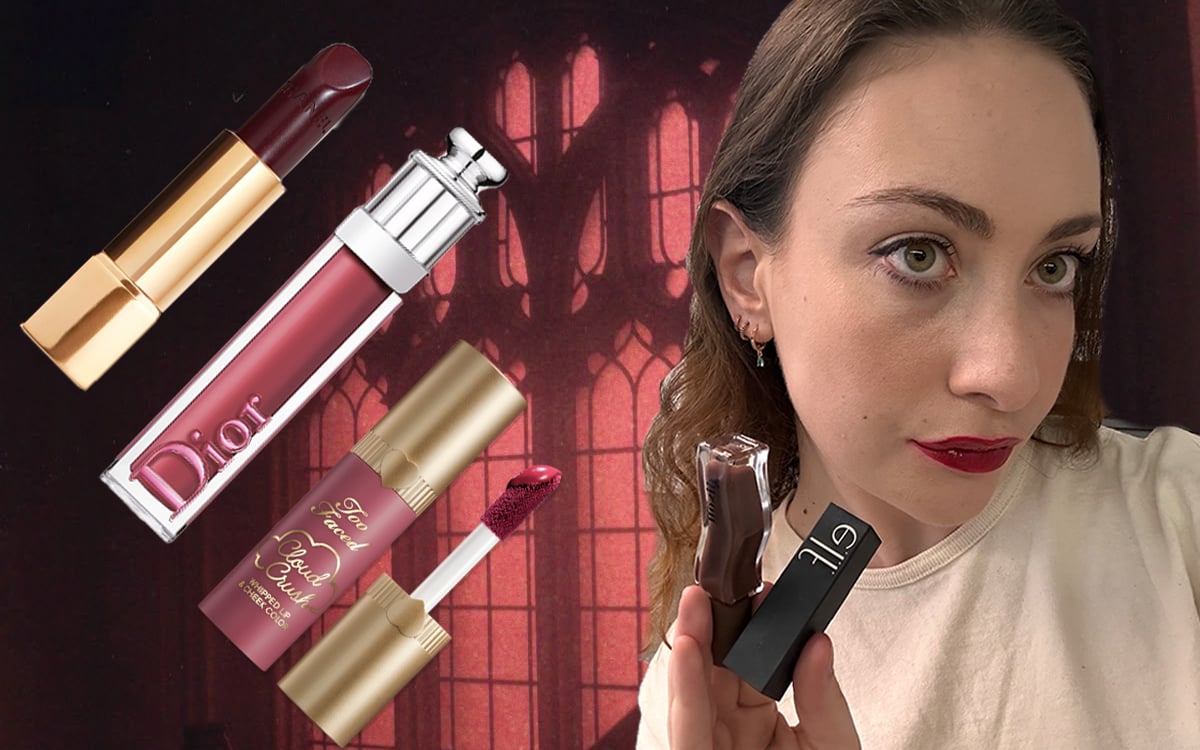 Best dark lipstick colours for autumn: Vampy shades for pale skin, tested
