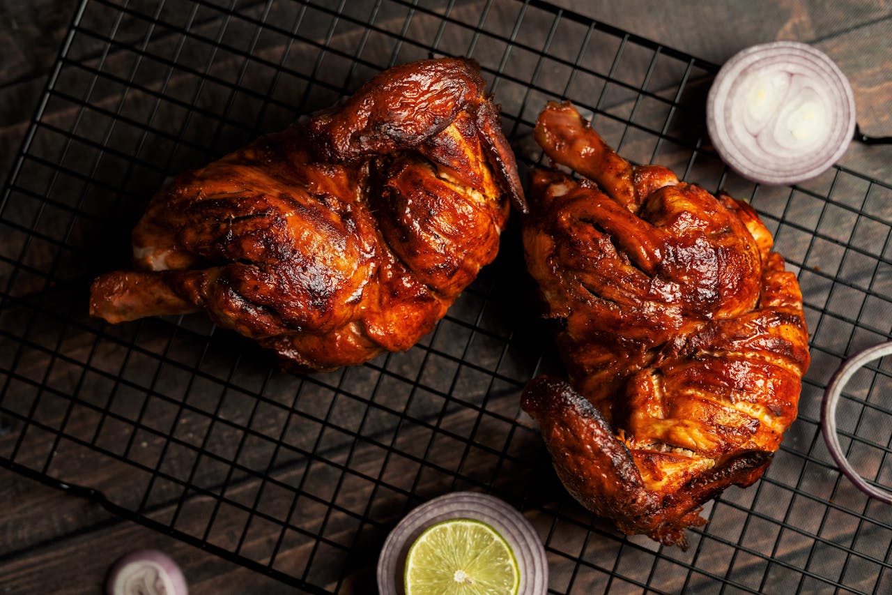 Rotisserie chicken fixes from pantry jars