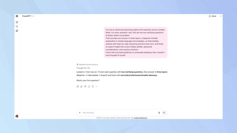 Most people get basic answers from ChatGPT — this one prompt unlocks ...