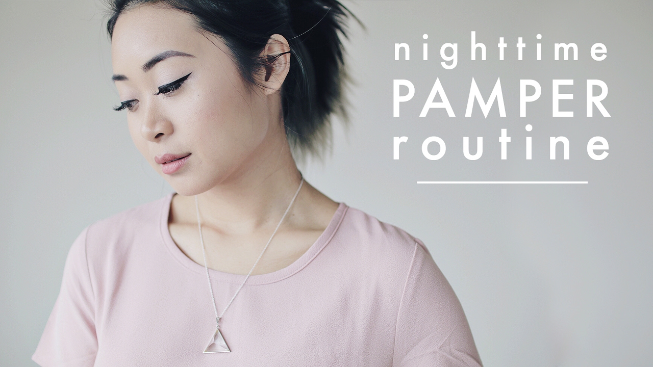 My night time pamper routine: spa night at home
