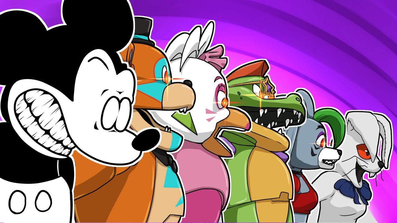 FNF Termination but All FNAF Characters Sing It Animation