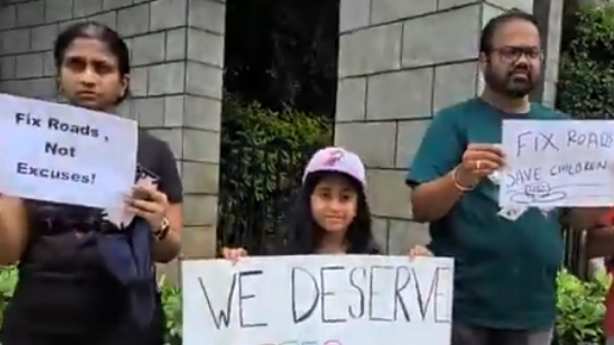 ‘Save Bengaluru Roads’: Locals Face Off With Police On Varthur, Form ...