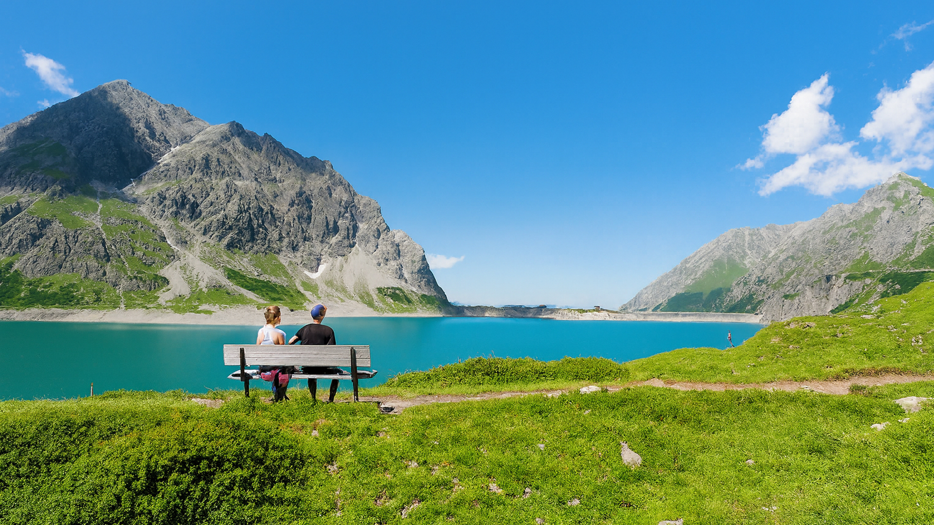 Lünersee in Austria: sentiero ad anello a 1.970 metri (4K)
