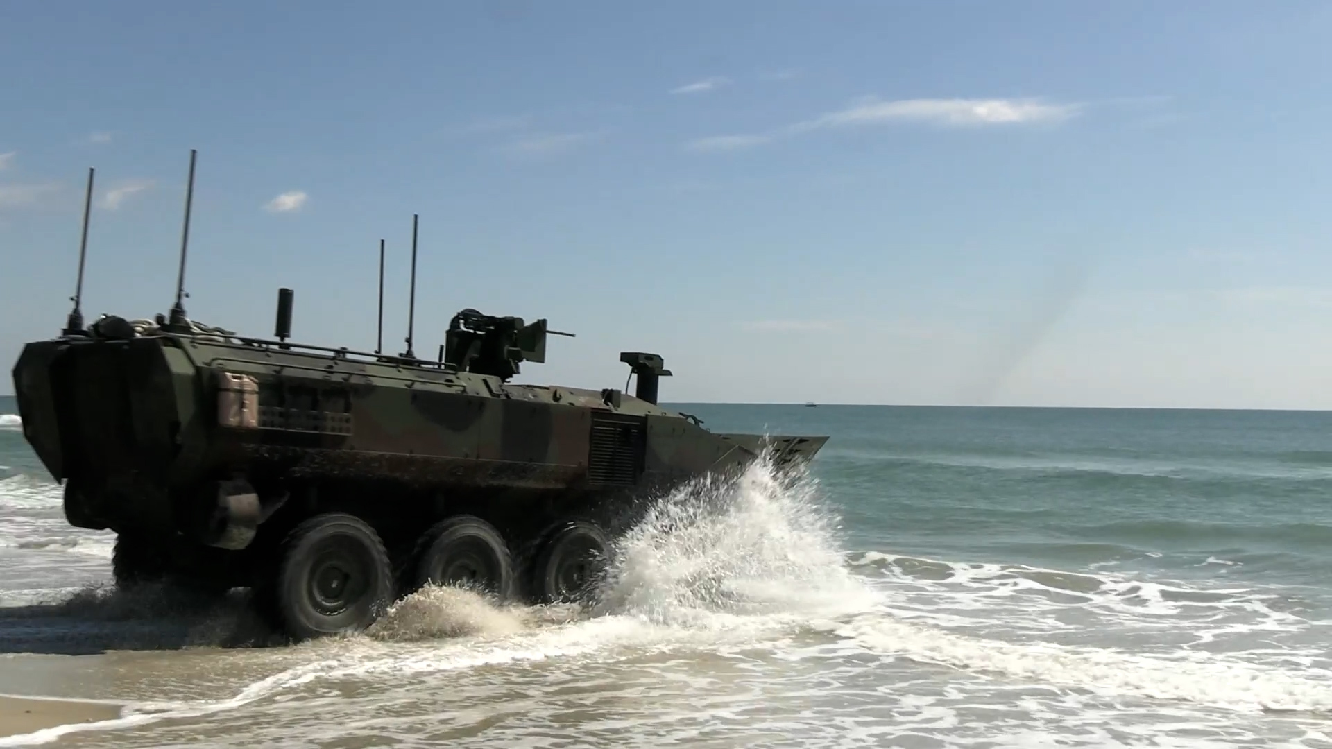 U.S. Marines Amphibious Surf Operations