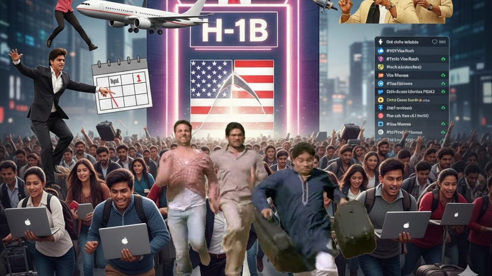 Trump's H- 1B visa fee hike sparks meme fest on internet as it leaves ...