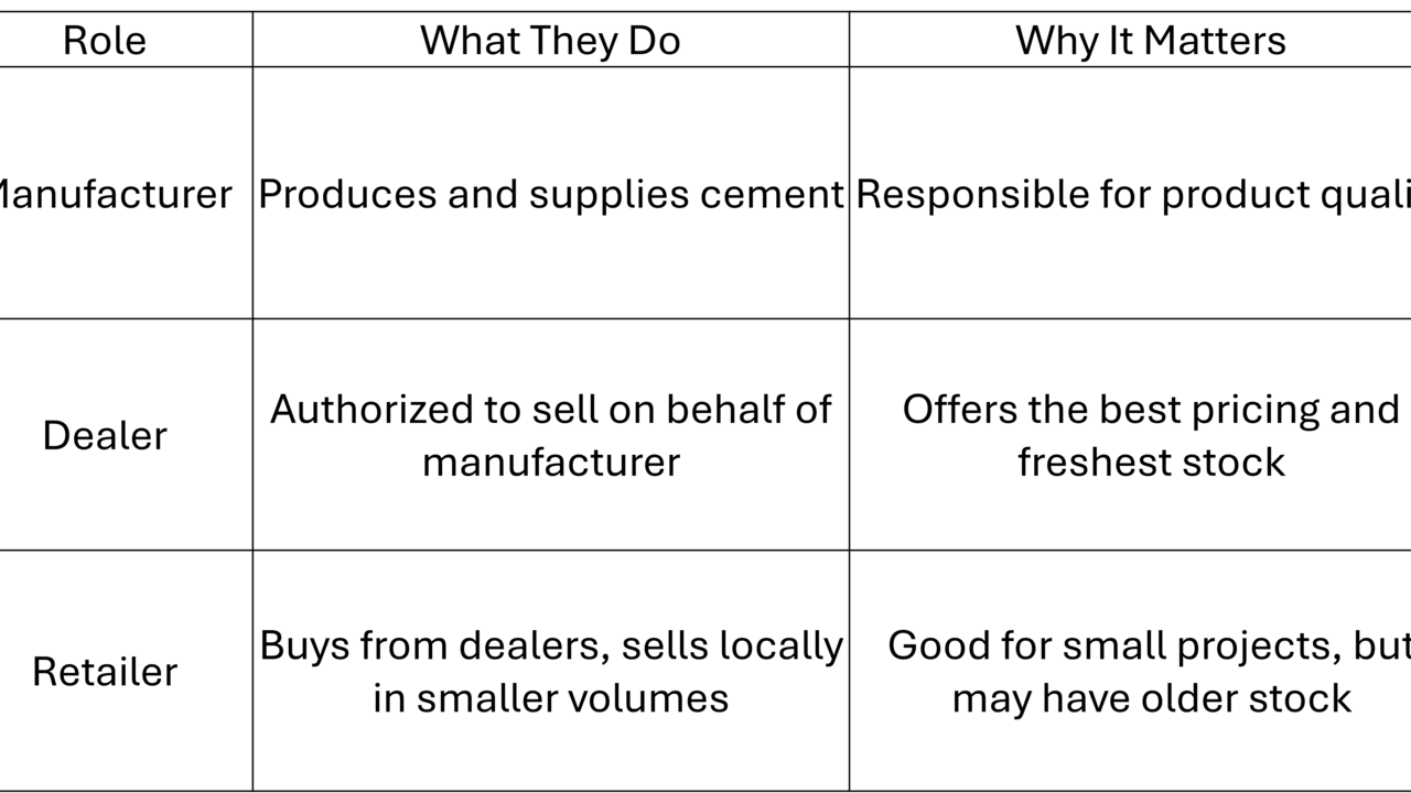 Cement Manufacturer: How to Identify the Right One for Your Project