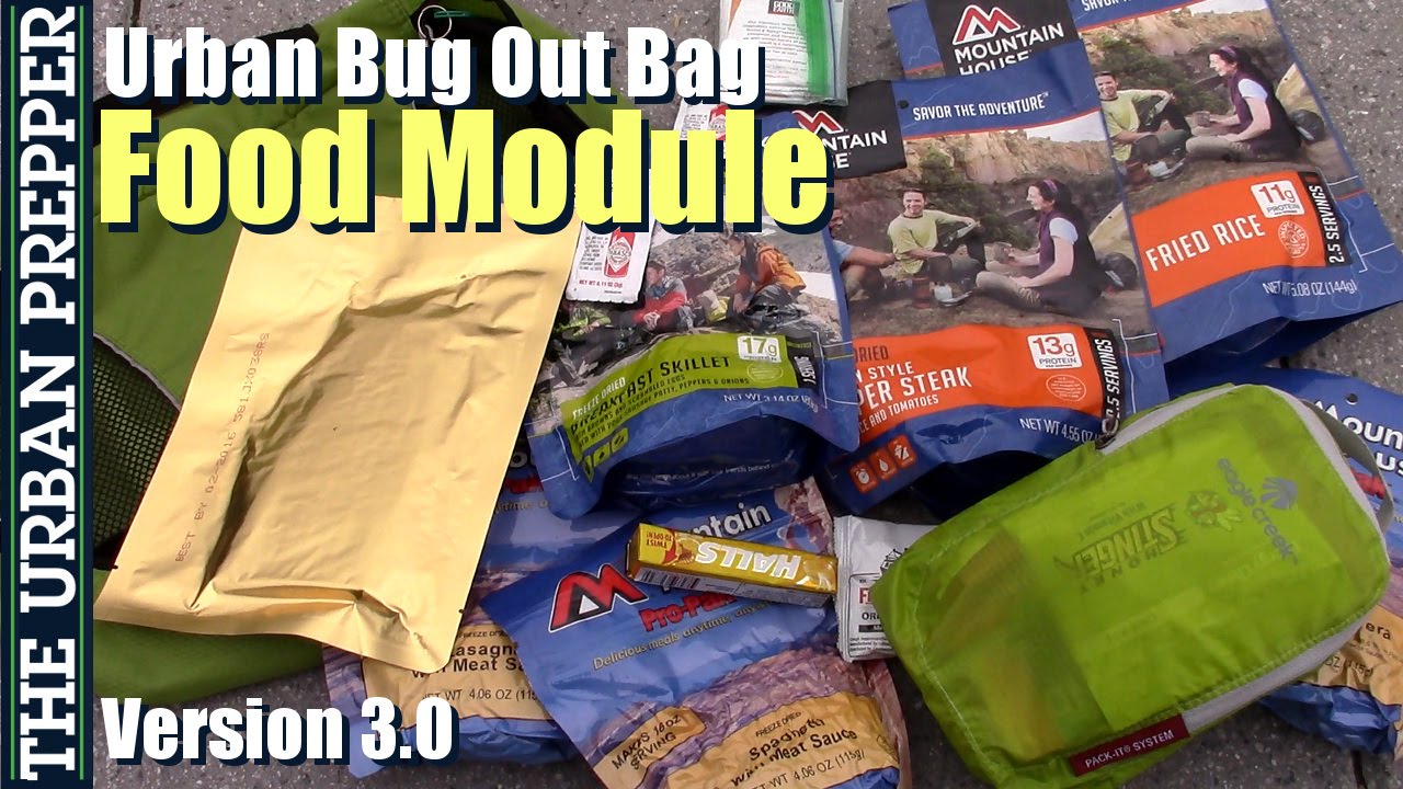 Food Module | Urban Bug Out Bag | Version 3.0