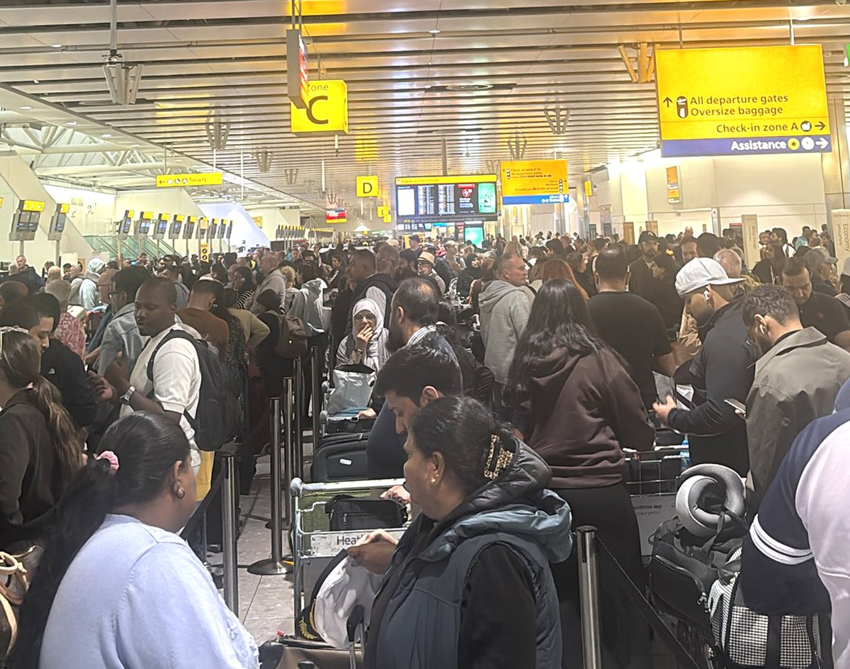 Heathrow among airports hit by delays after ‘cyber attack’ on check-in ...