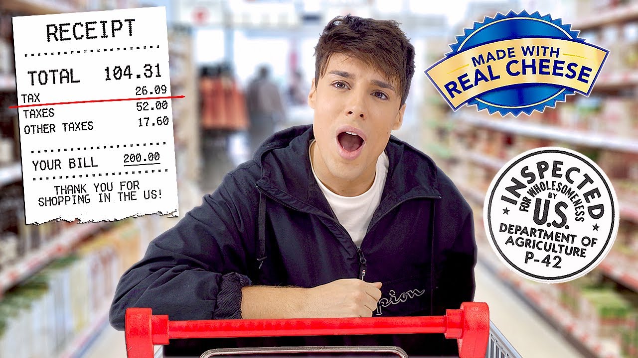 Things tourists find strange in USA supermarkets and food